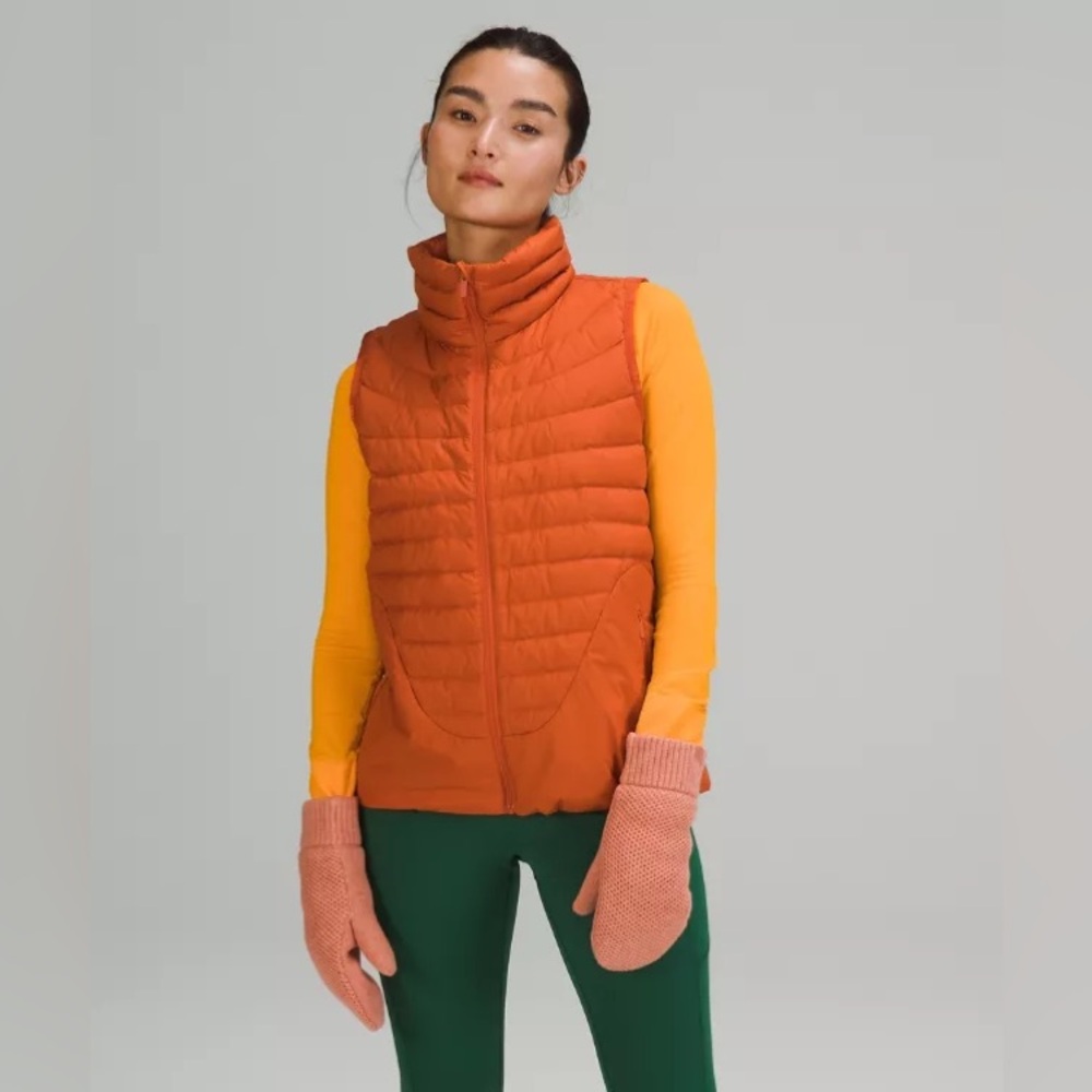 Lululemon Light Weight Relaxed Fit Down Vest - Gem